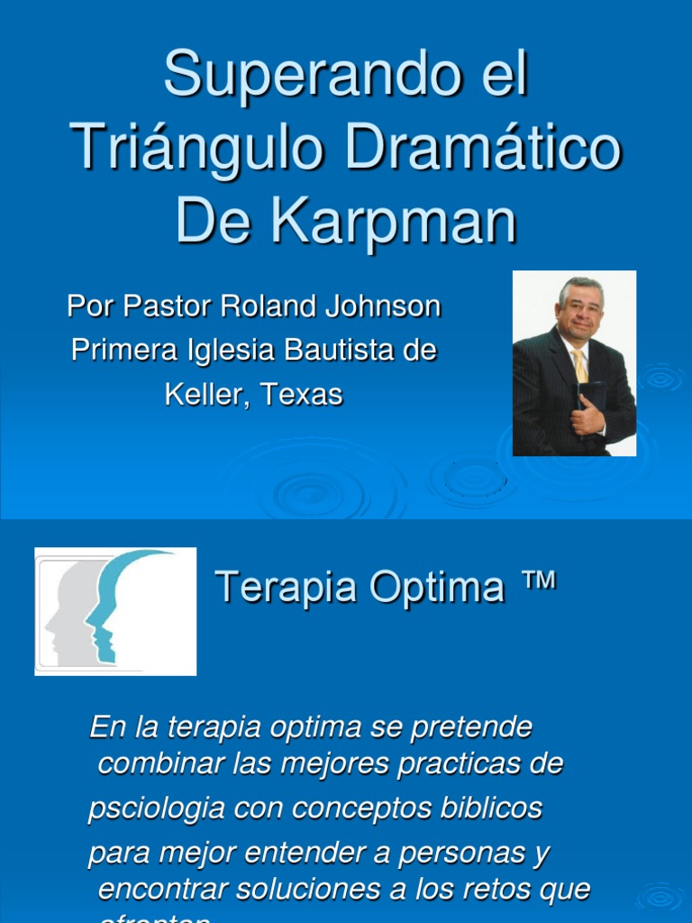 Triangulo Dramatico de Karpman | PDF | Religión y creencia | Biblia
