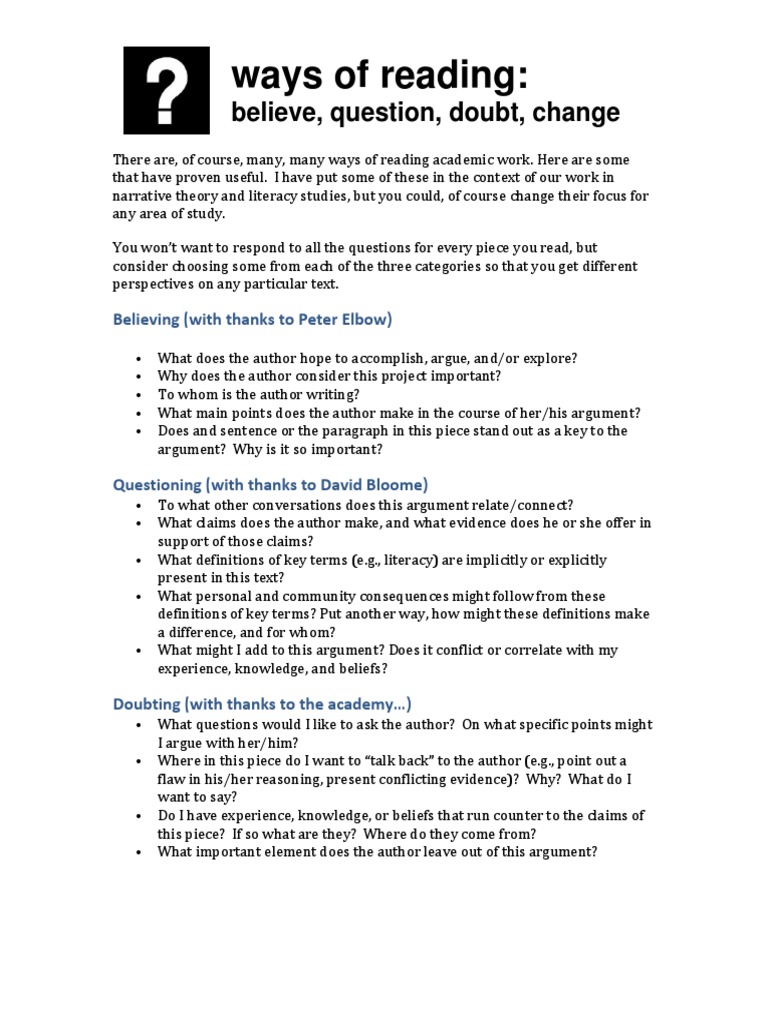 Effective Strategies for Reading Academic Texts | PDF | Self-Improvement