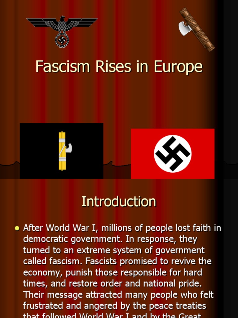 31-3 Fascism Rises in Europe | PDF | Fascism | Nazi Germany