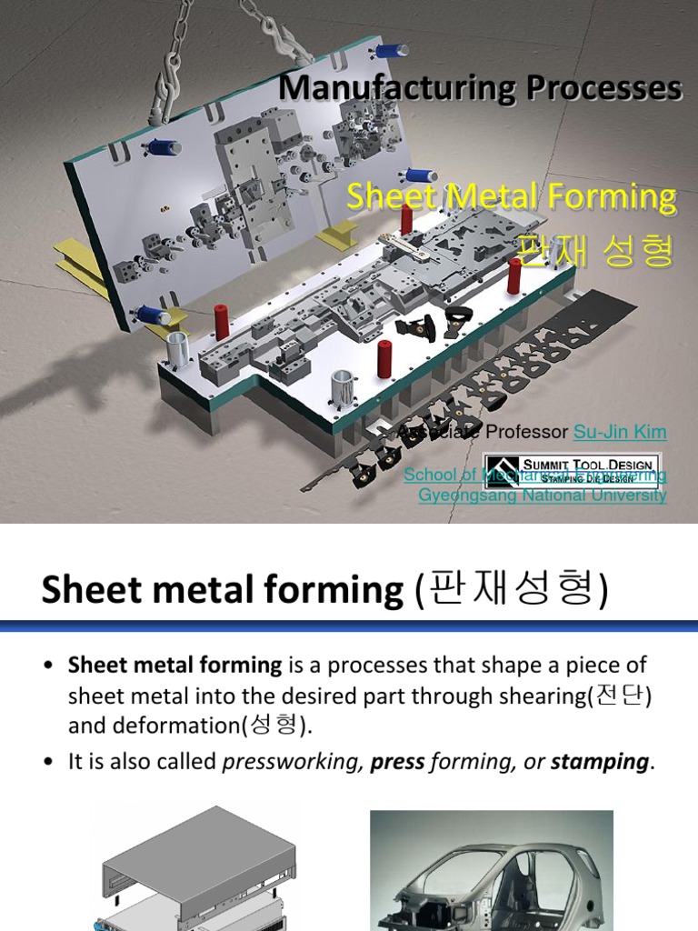Sheet Metal Forming | PDF | Sheet Metal | Crafts