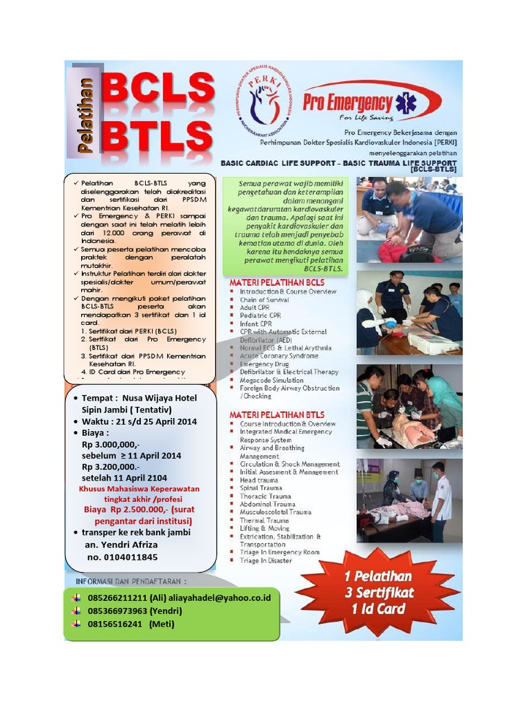 Pelatihan Btls - Bcls | PDF