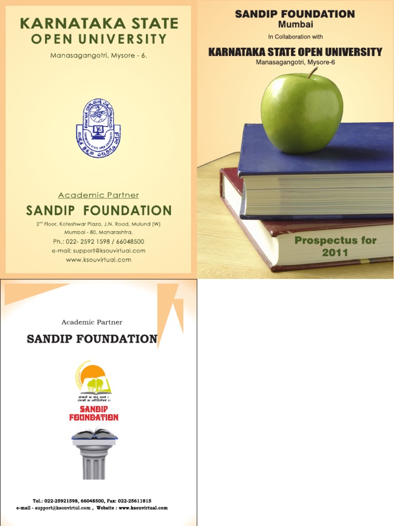 Sandip Foundation Ksou Prospect | University And College Admission ...