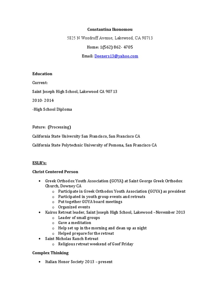 Capstone Resume | PDF