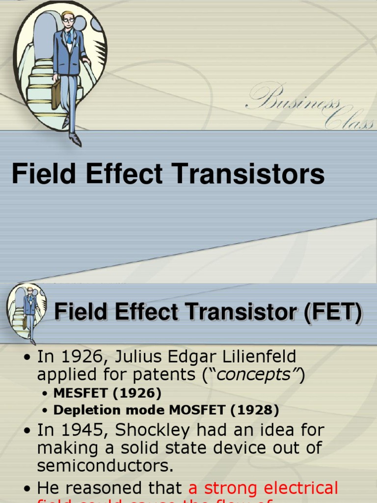 Field Effect Transistors | PDF