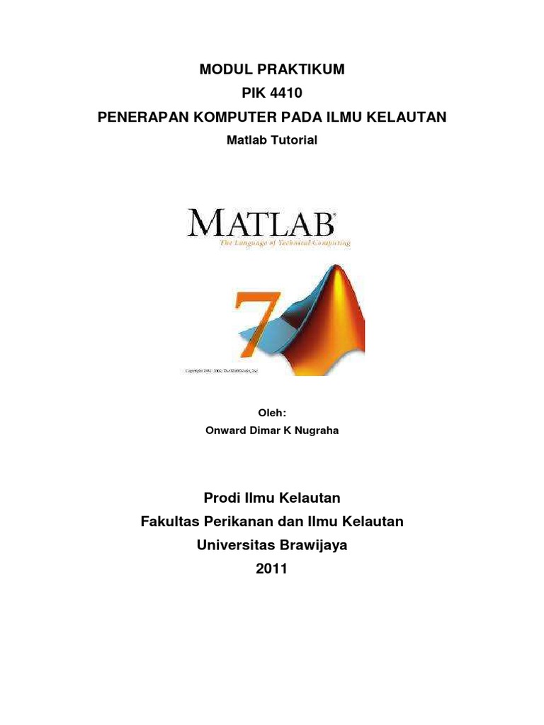 Modul Praktikum-Matlab 2011new | PDF