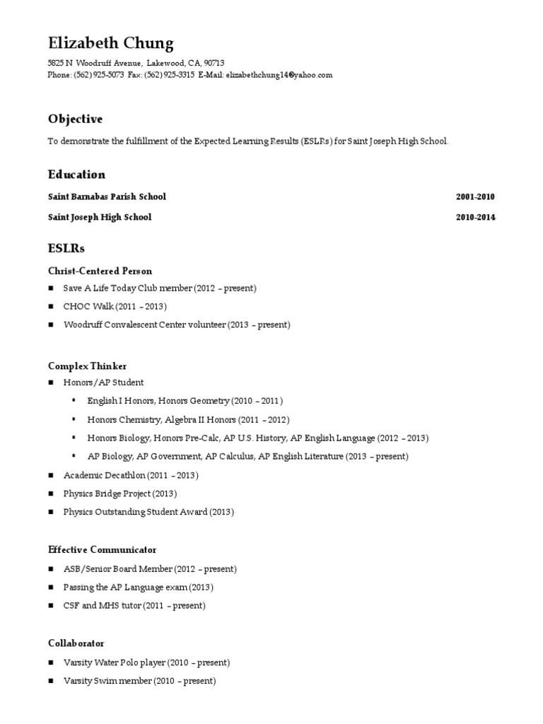 Capstone Resume | PDF