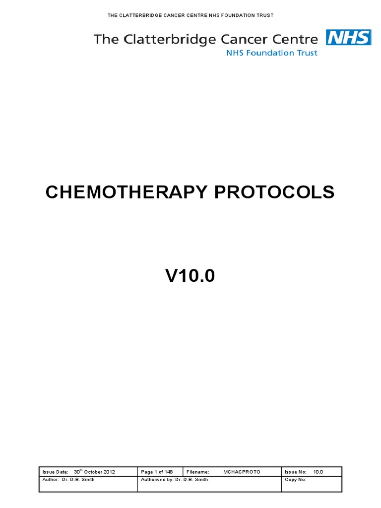 Protokol Kemoterapi | Download Free PDF | Chemotherapy | Cancer