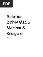 Solutions Manual Mechanics Dynamics Meriam - Chapter 2 | PDF