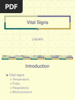 Vital Signs Chart | PDF