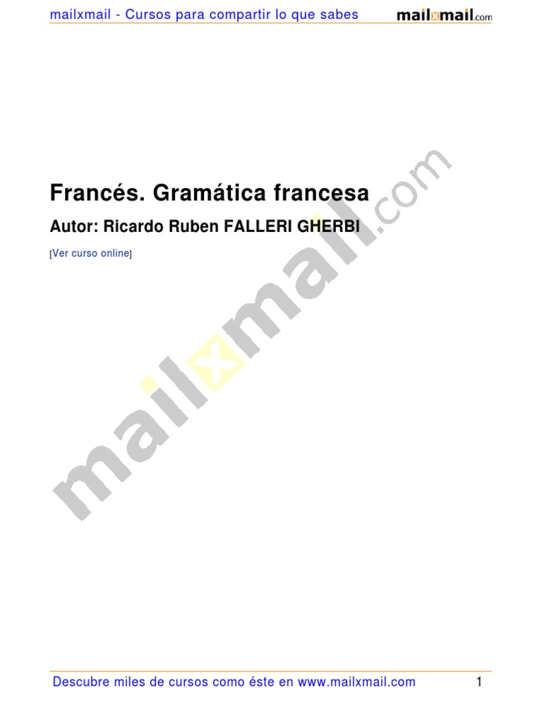 Frances.gramatica Francesa