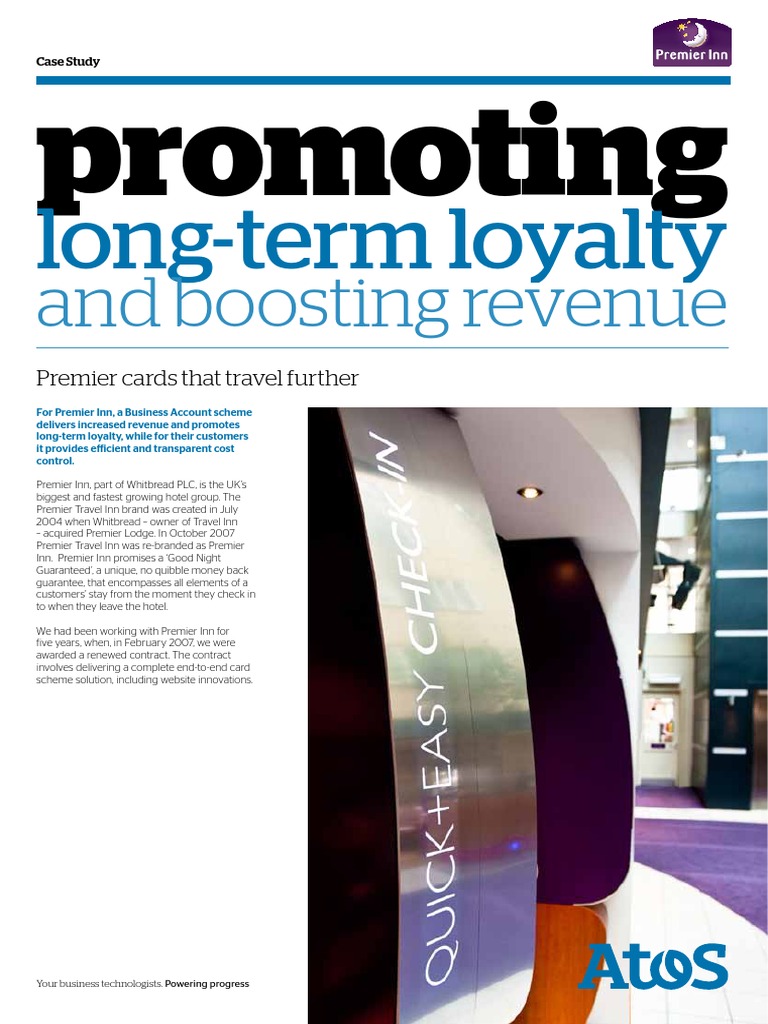 Case Study Premier Inn | PDF | Business | Innovation