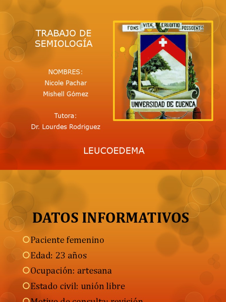Leucoedema: Características y Diagnóstico | PDF | Odontología ...