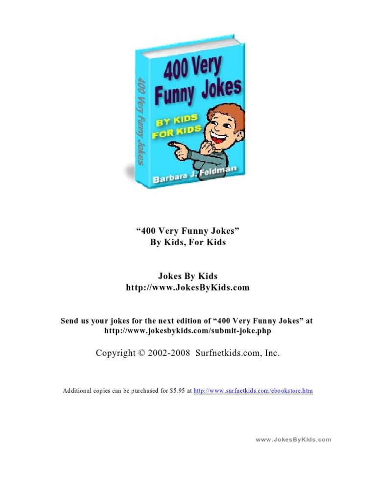 400 Jokes by Kids | PDF | Leisure