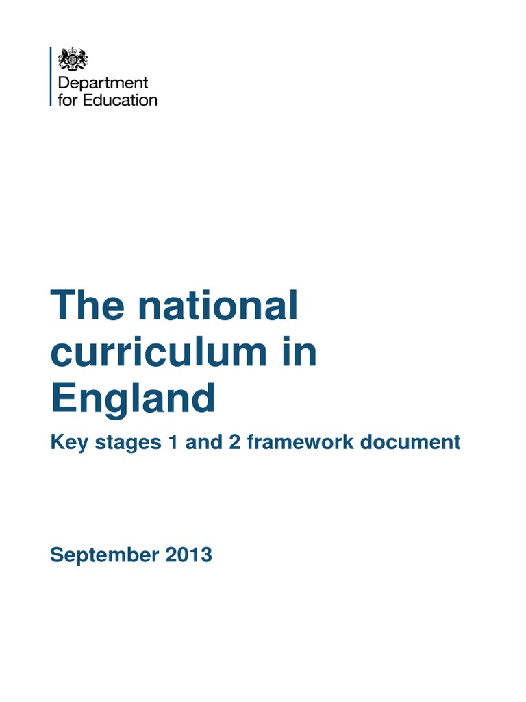 2014 National Curriculum | PDF | Curriculum | Reading (Process)