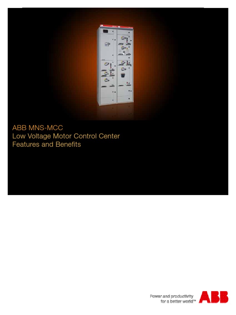 ABB MNS-MCC | Electrical Wiring | Components