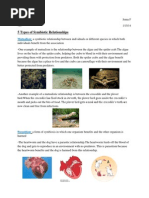 Symbiosis PPT Pres | PDF | Symbiosis | Community Ecology