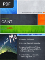 Open Source Intelligence (OSINT) Reporting Template 1 | PDF