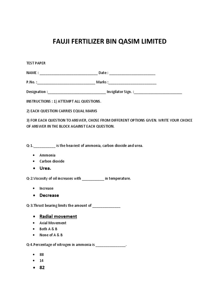 FFC Test | PDF | Pressure | Liquids