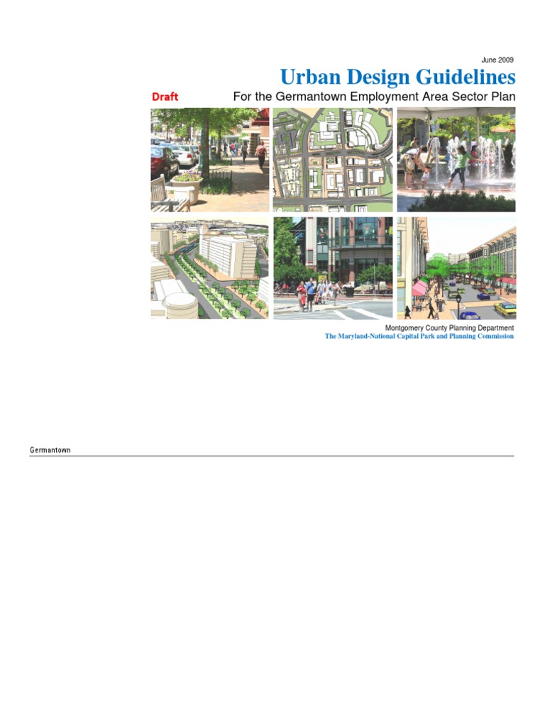 Urban Design Guidelines | PDF | Street | Parks