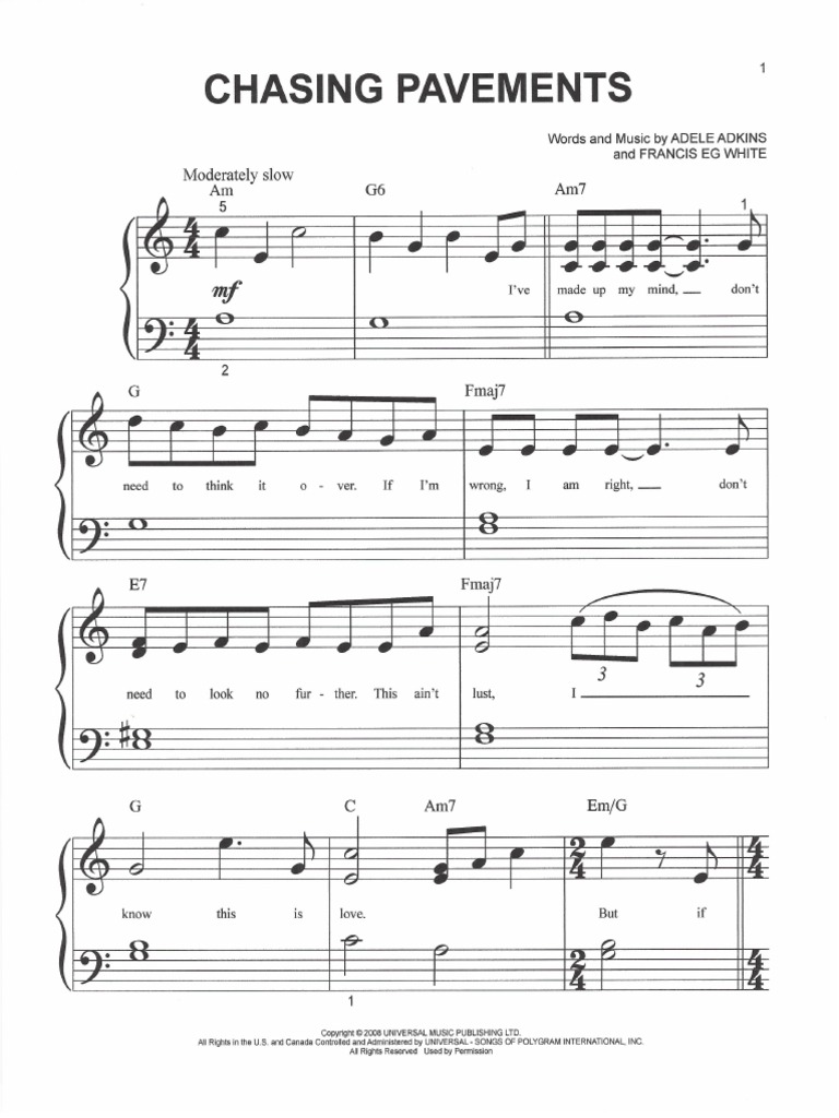 Chasing Pavements | PDF