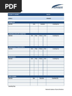 NASM Opt for Fitness Monthly Program Design-