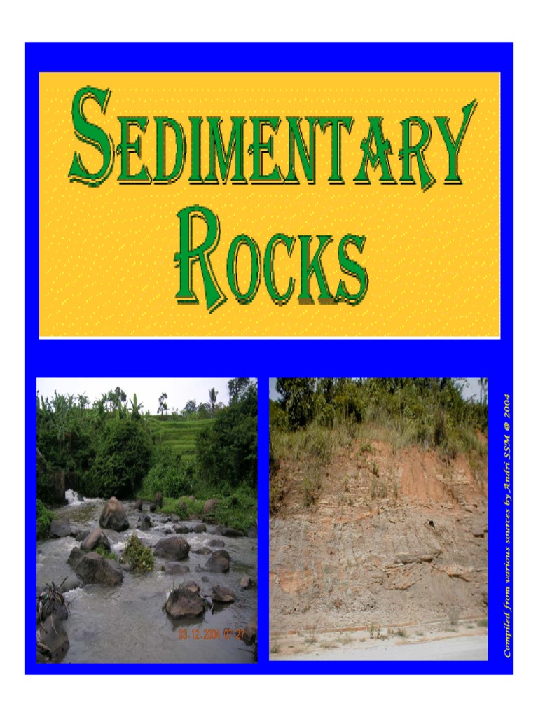 Sedimentary Rocks | PDF | Sedimentary Rock | Clastic Rock