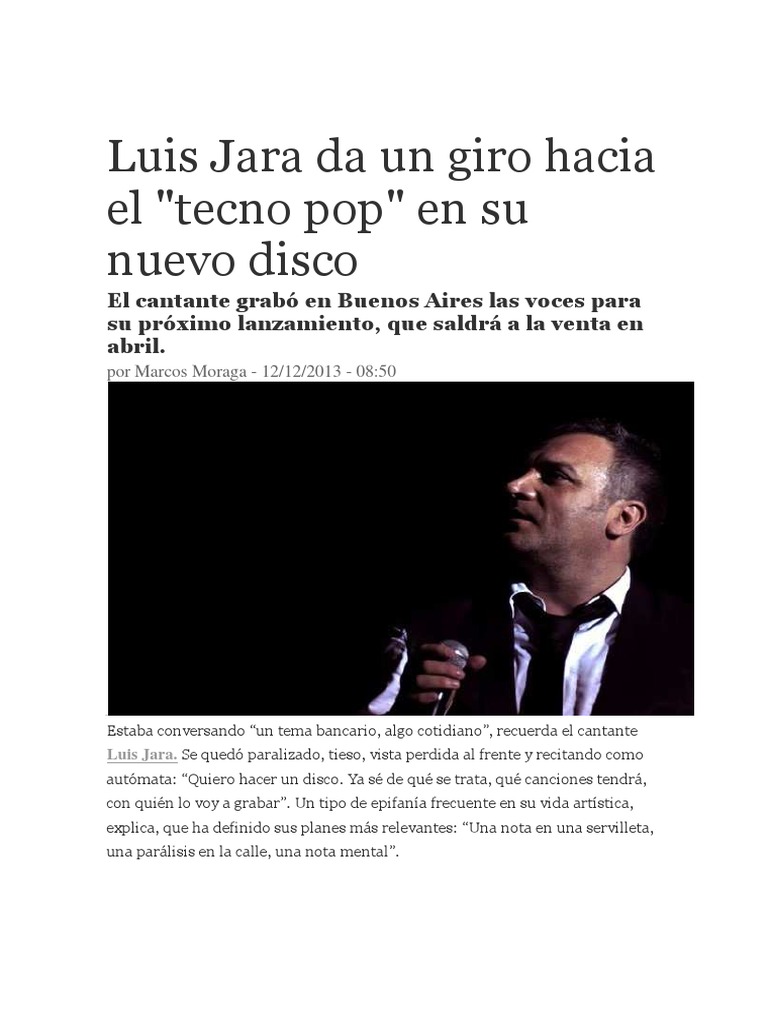 Luchito Jara | PDF | Ocio | Entretenimiento (general)