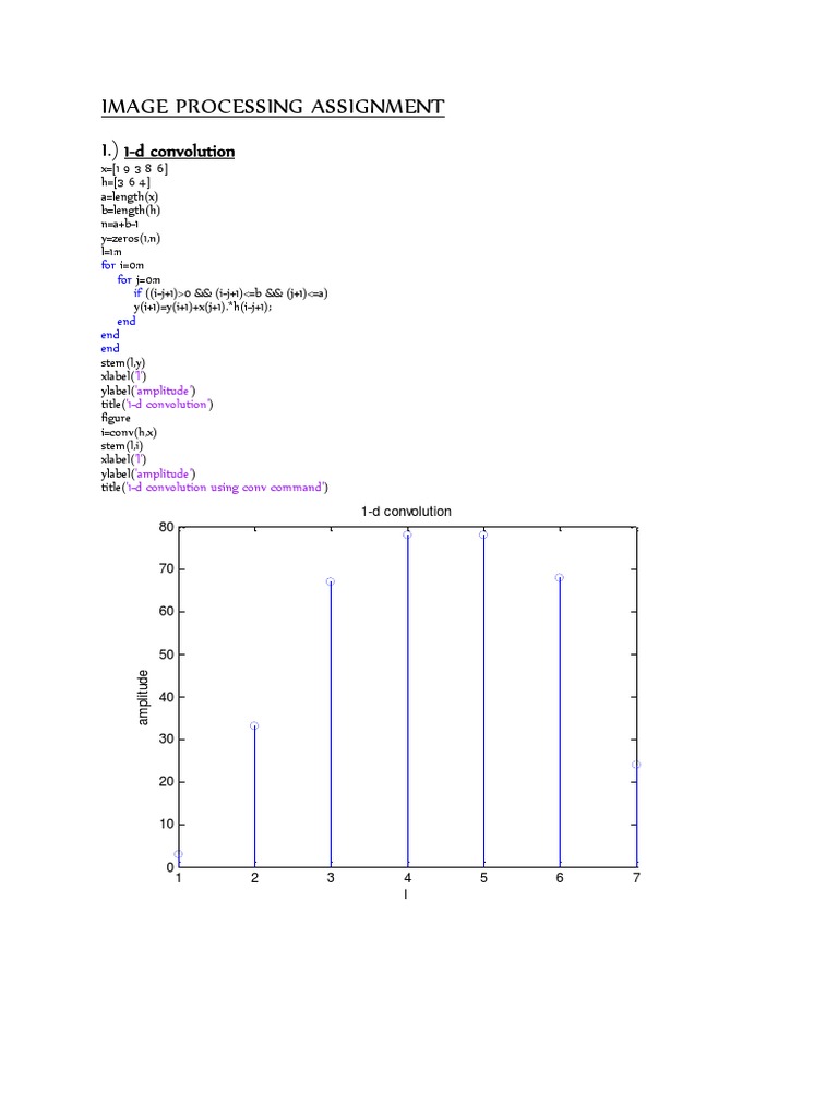 Image Processing Assignment-3 | PDF | Representation Theory ...