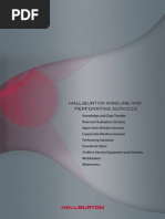 Wireline and Perforating - Halliburton | Ingeniería Geotécnica | Tecnología