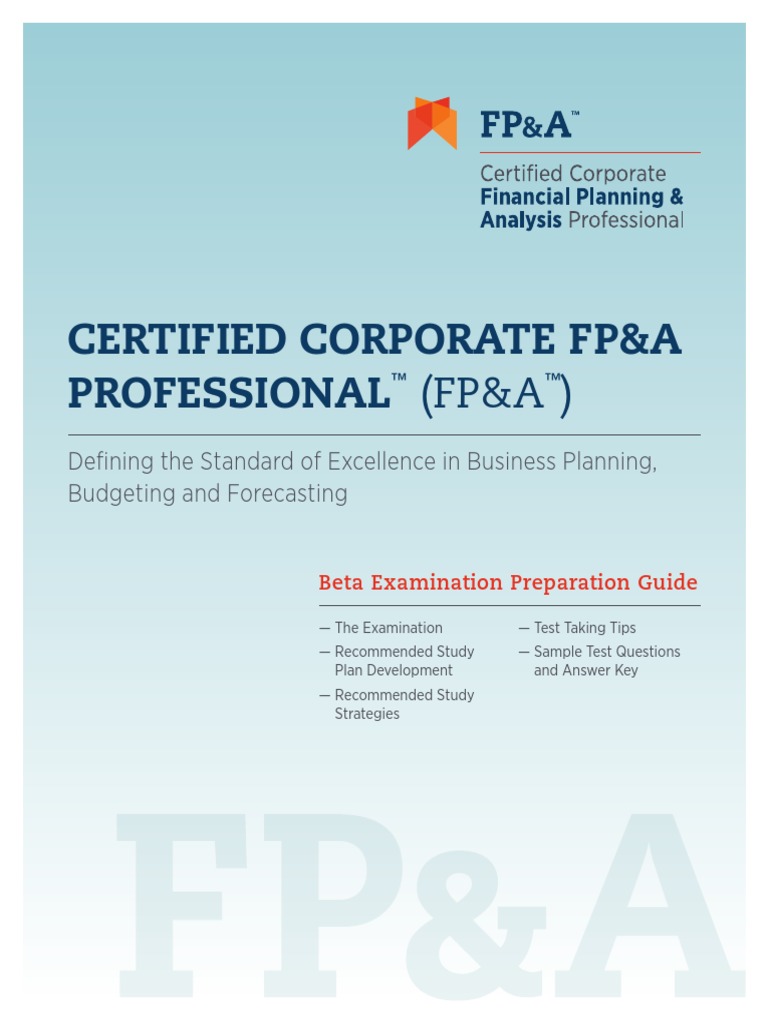 FPA-13 Exam Prep Guide Beta | PDF | Multiple Choice | Test (Assessment)