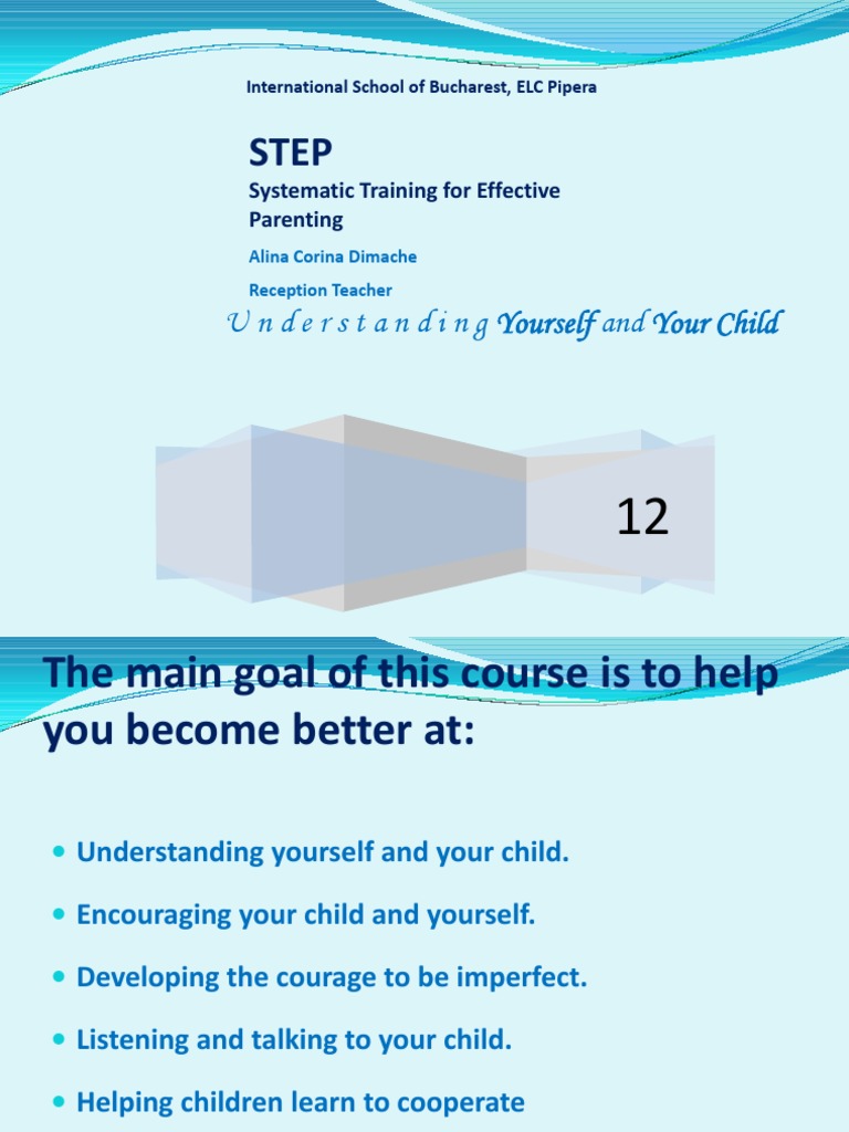 Understandingyourselfandyourchild: Systematic Training For Effective ...