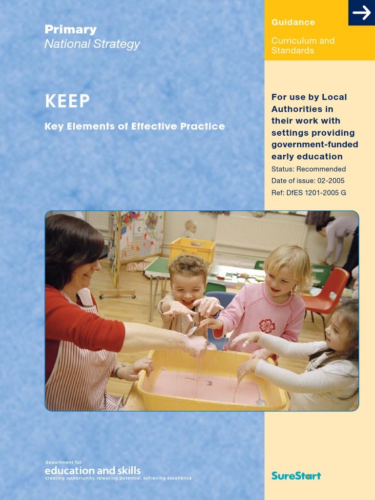 Key Elements of Effective Practice KEEP | PDF | Curriculum | Learning