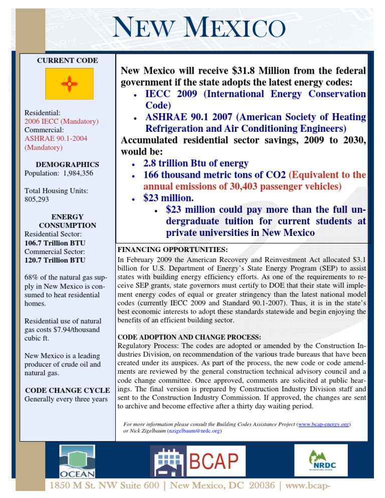 New Mexico State Snapshot | PDF | Technology & Engineering