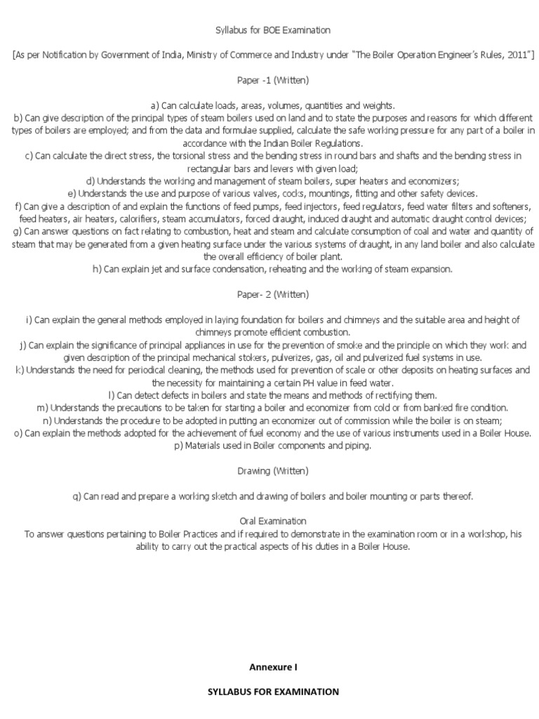 Boe Notes | PDF | Boiler | Combustion