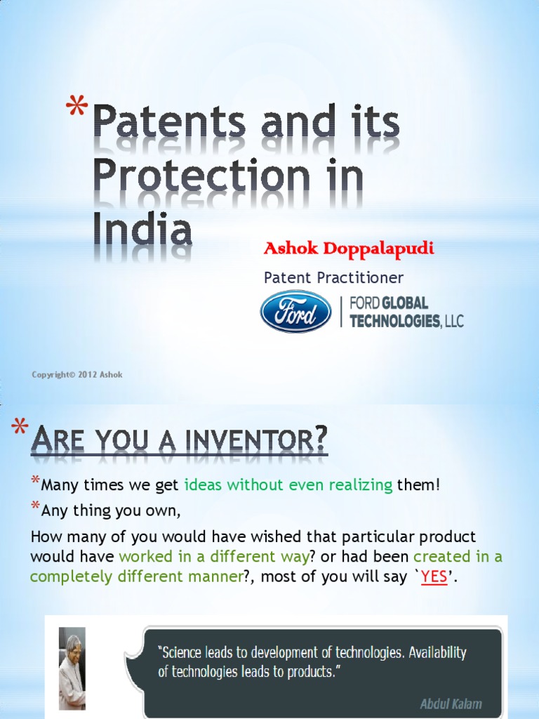 Intellectual Property Awareness | PDF | Patent | Invention