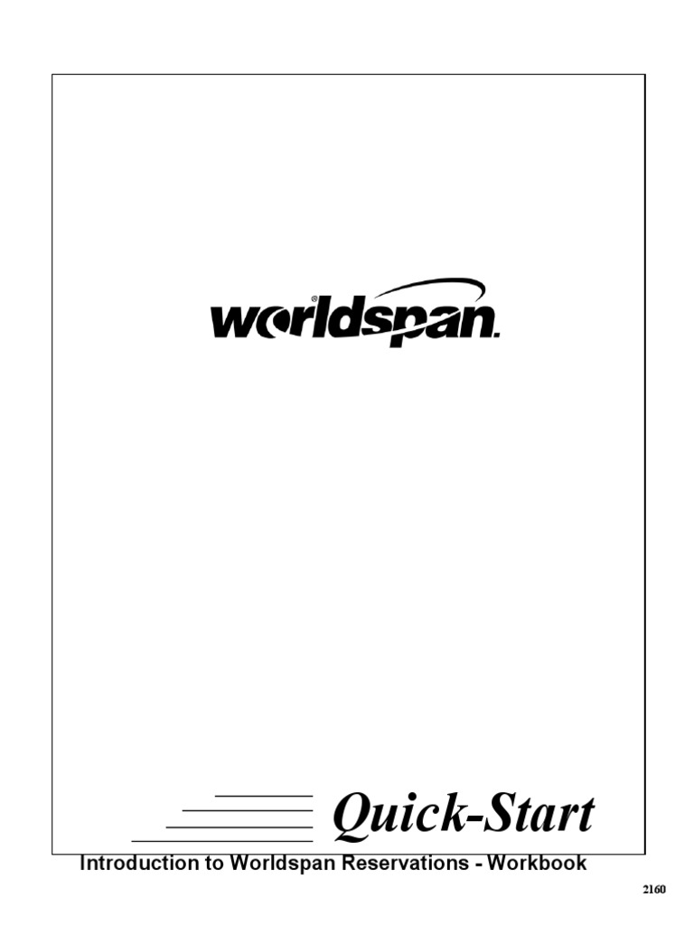 Quick Start | Download Free PDF | Airlines | Travel Agency