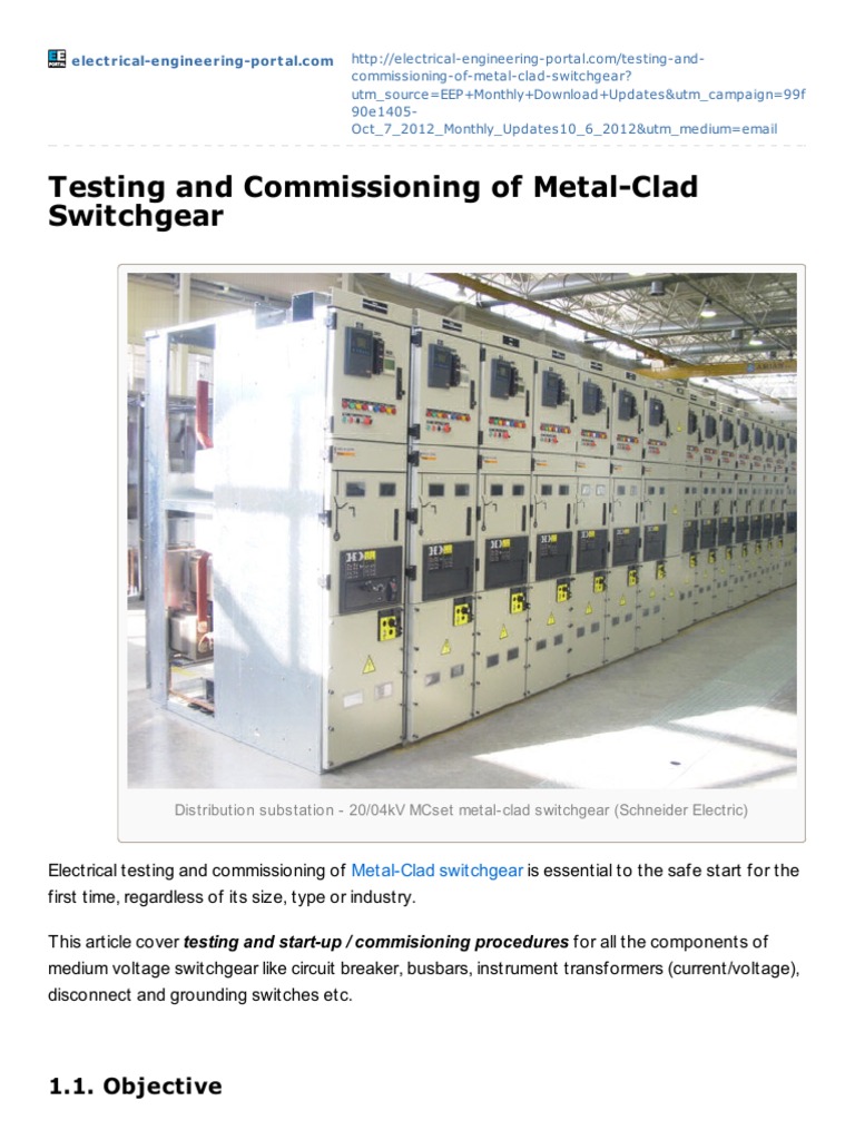 Testing and Commissioning | PDF
