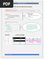 Full Subtractor VHDL Code Using Structural Modeling | PDF | Vhdl | Digital Electronics