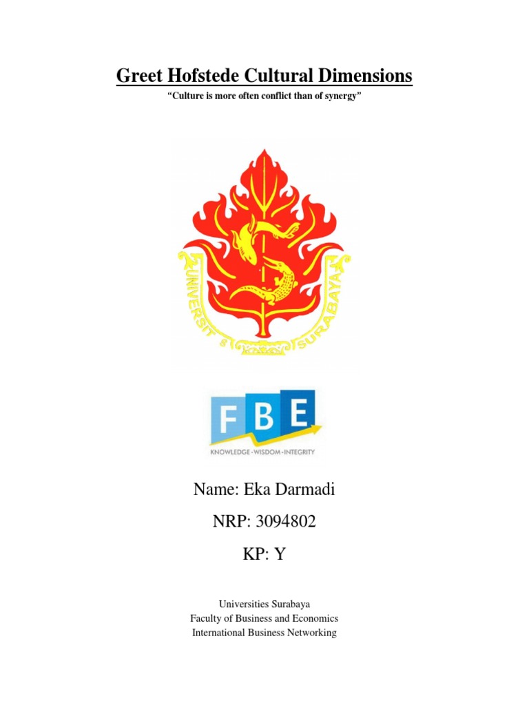 Understanding Hofstede's Power Distance | PDF | Femininity | Gender Role