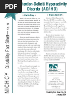 PEDS Score Form | PDF | Autism | Behavioural Sciences