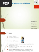 PESTLE Analysis of China | China | International Politics