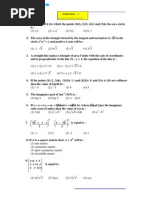 MATHS Revision DPP No 1 | PDF | Trigonometric Functions | Sine