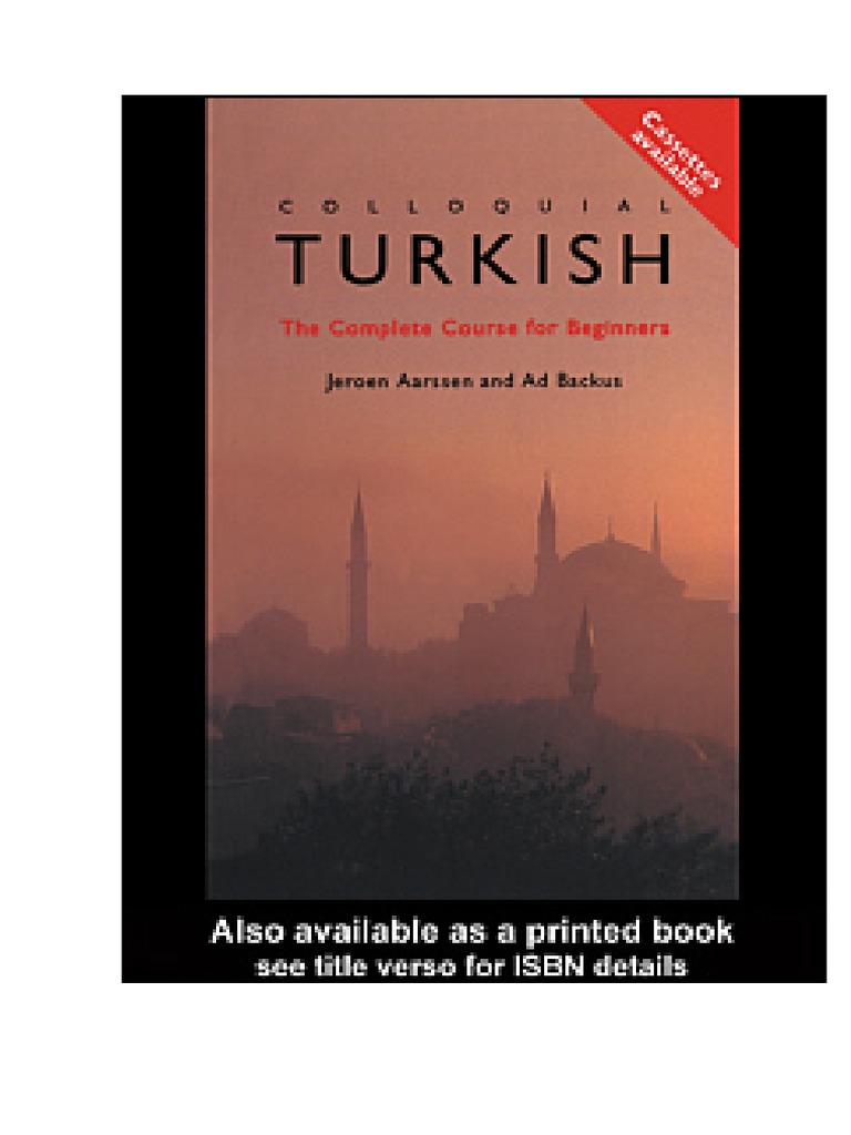 Colloquial Turkish | PDF | Rules | Style (Fiction)