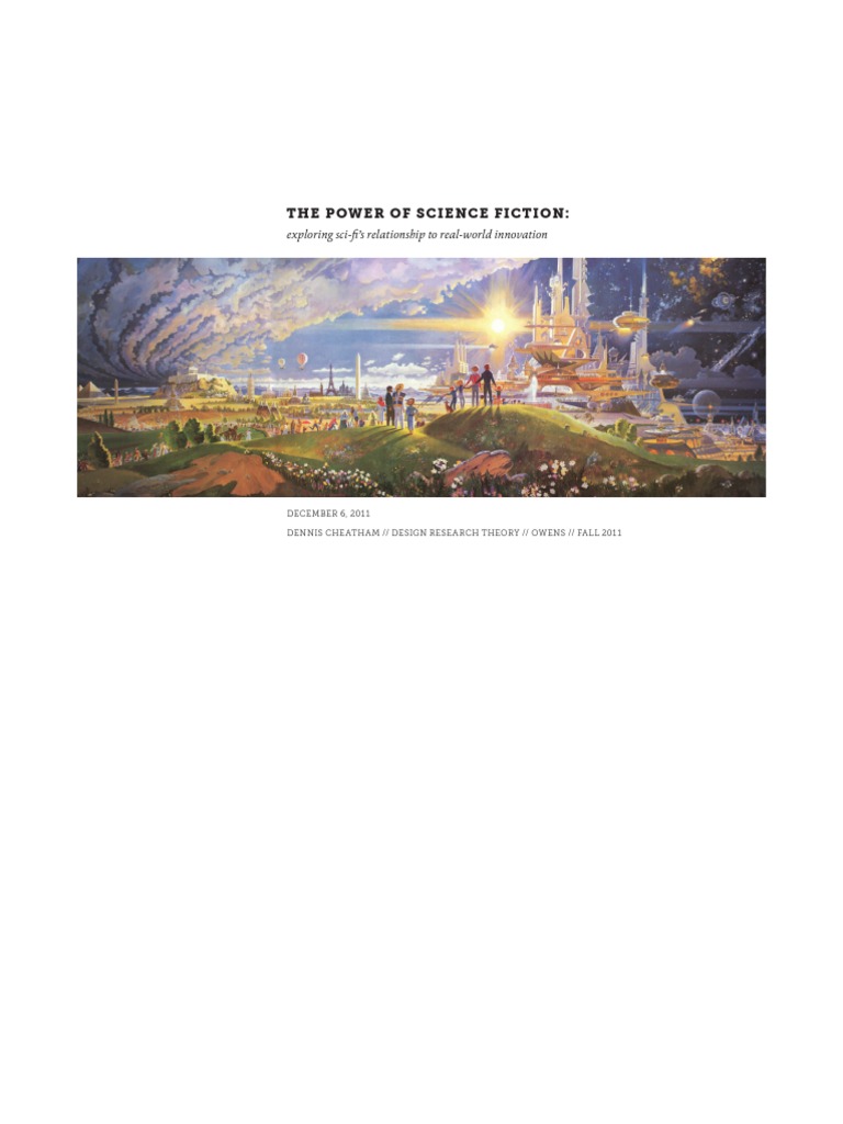 Science Fiction's Impact on Innovation | PDF | Science | Philosophical ...