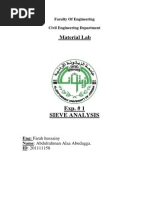 Sieve Analysis Lab Report 2.0 Update | PDF | Particle Size Distribution ...