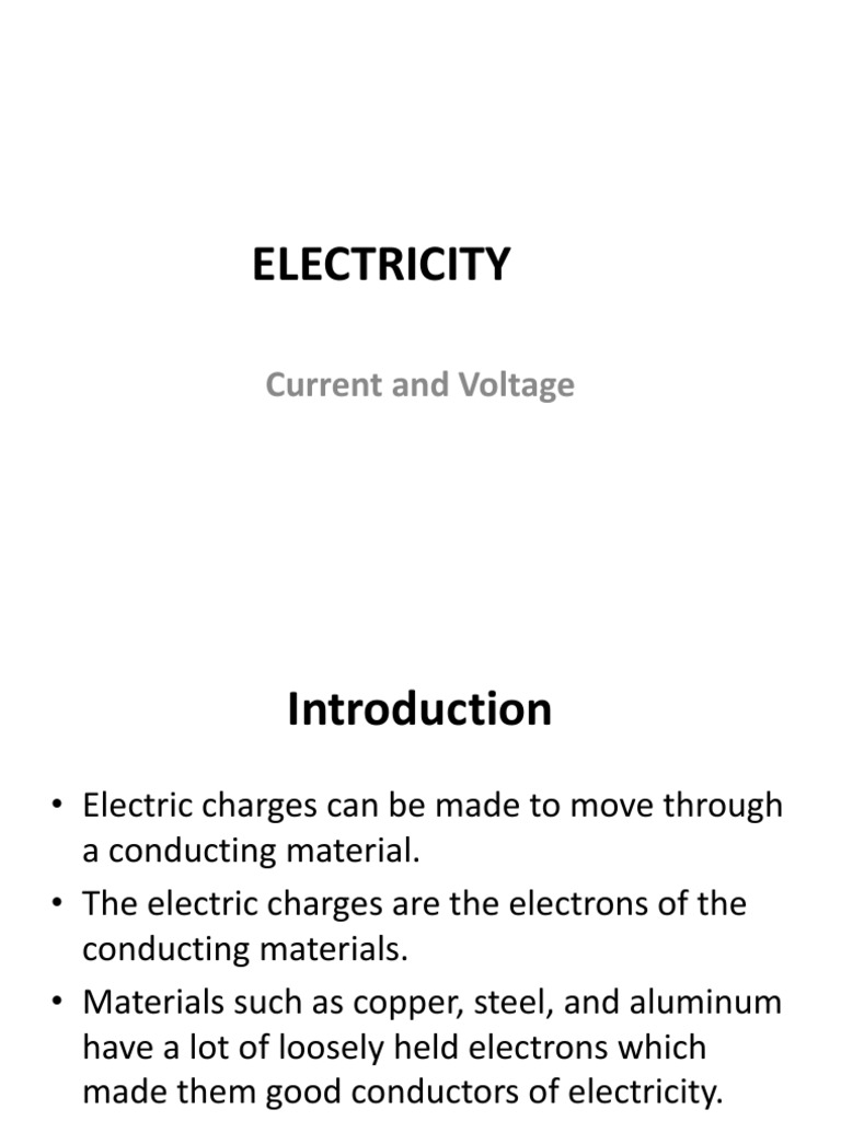 Basics of Electricity for Beginners | PDF | Teaching Methods ...
