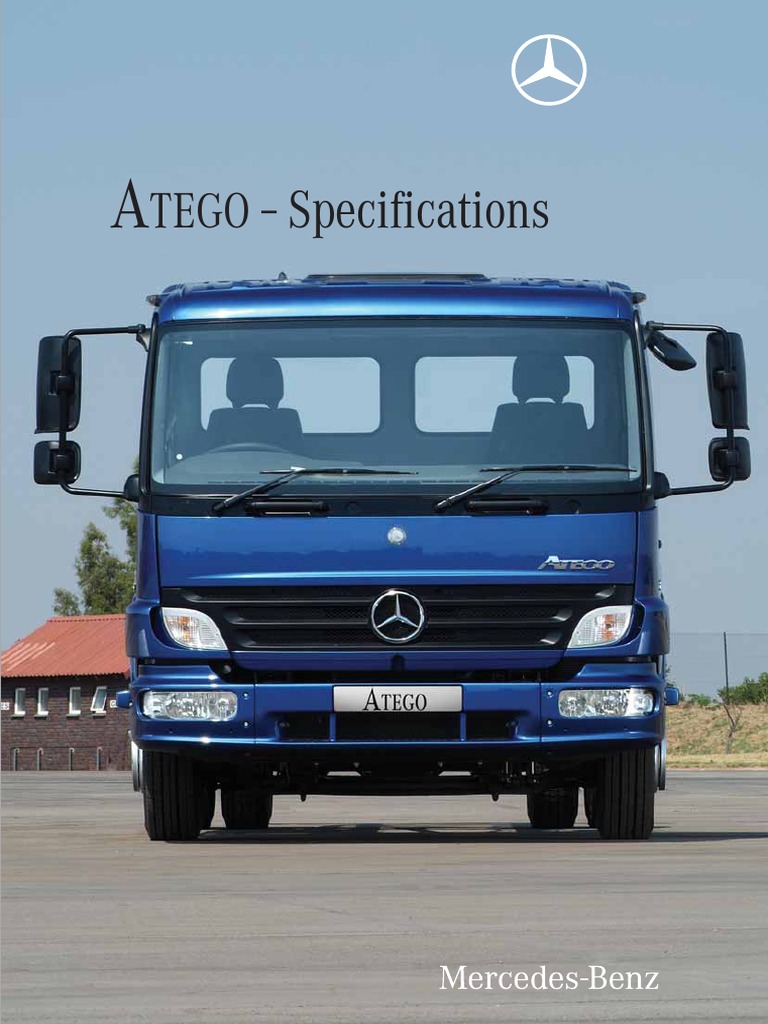 Mercedes-Benz Atego | PDF | Manual Transmission | Automatic Transmission