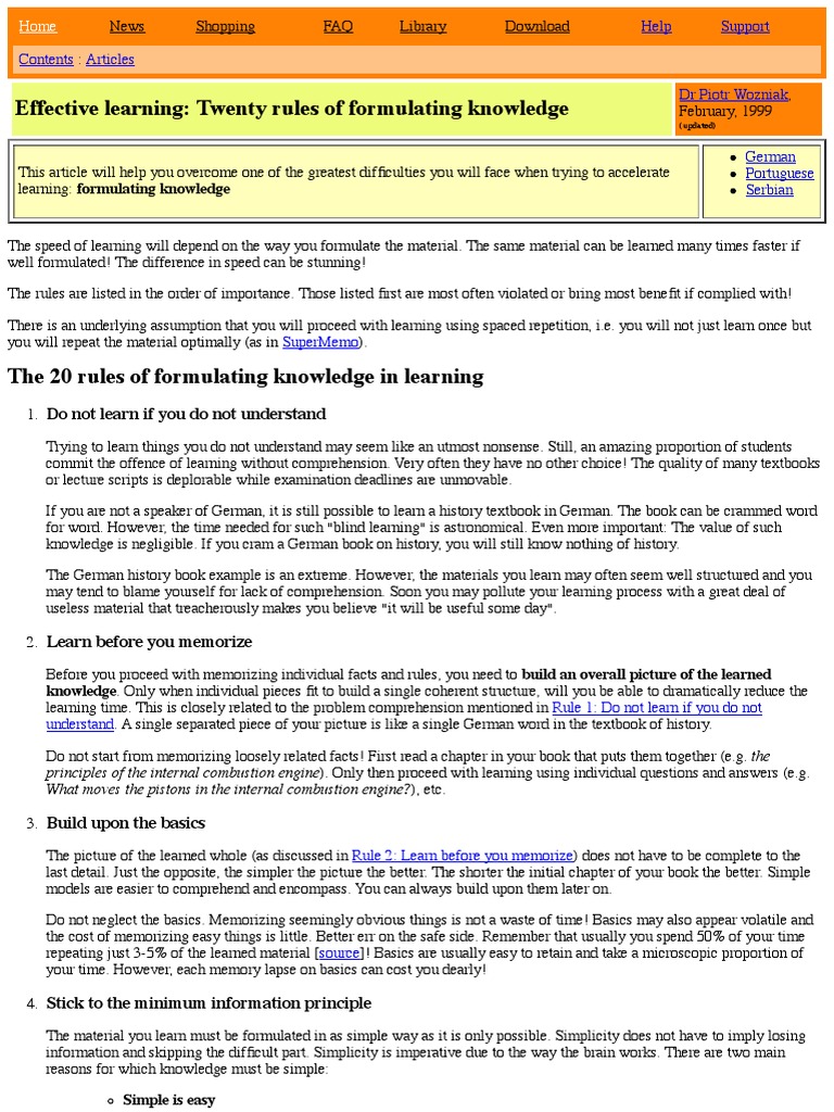 20-rules-of-formulating-knowledge-in-learning-dead-sea-recall
