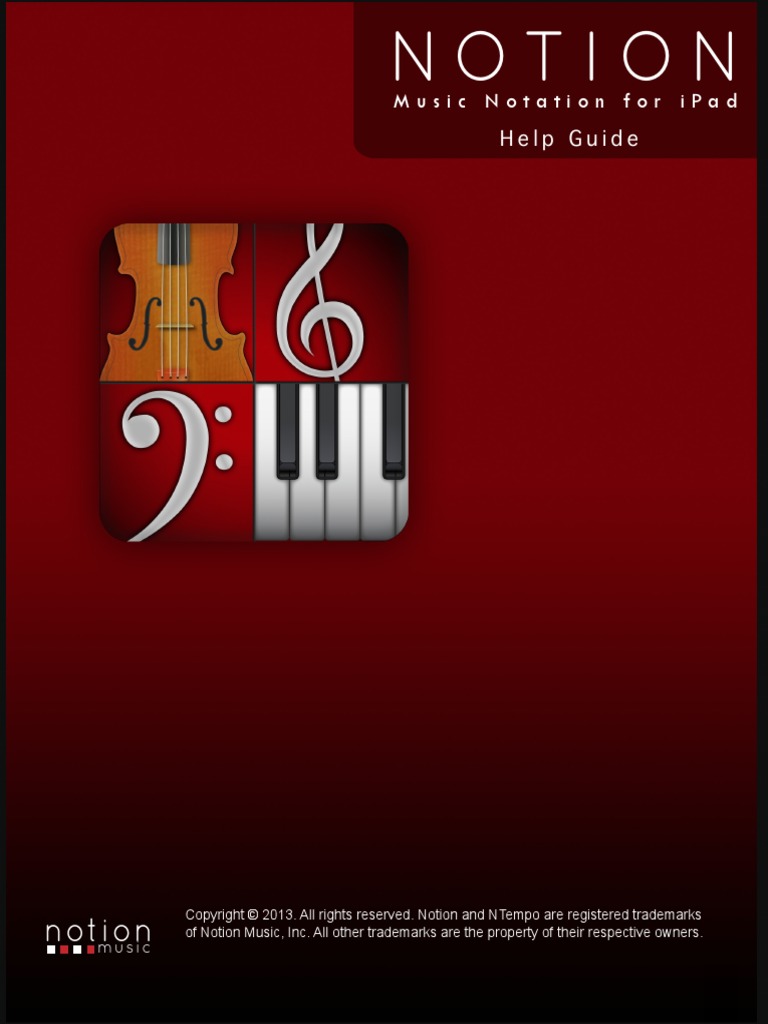 Notion Help Guide | PDF | I Tunes | I Pad