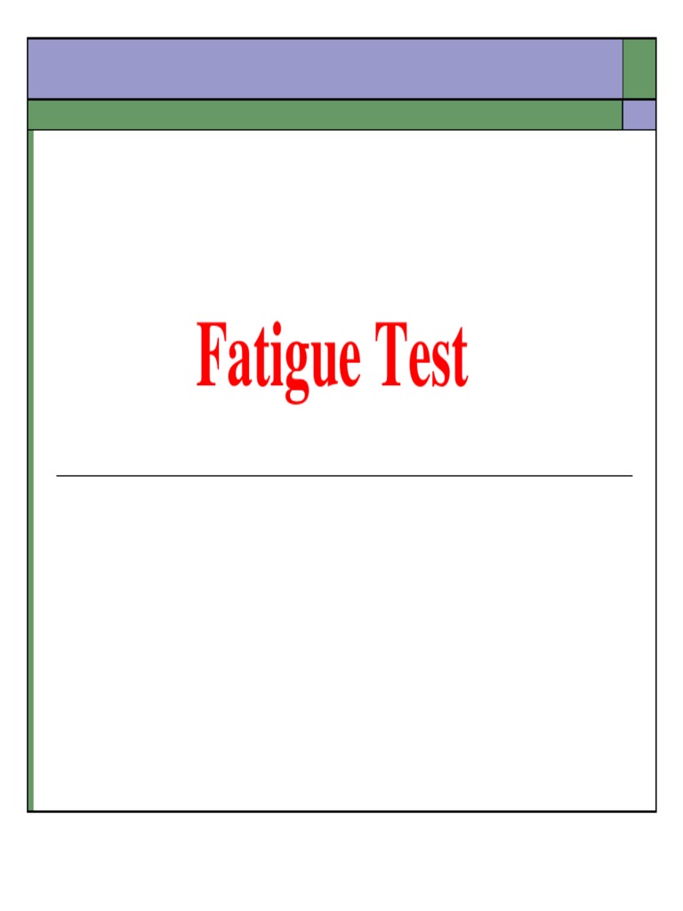 Fatigue Test.pdf
